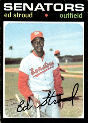 1971 Topps Ed Stroud Washington Senators #217 | eBay
