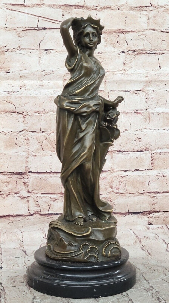 Statua Della Dea Greca Afrodite Nascita Della Dea Dell'amore Afrodite