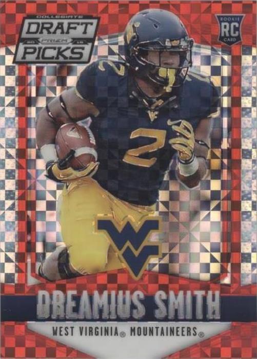 2015 Panini Prizm Collegiate Draft Picks - Dreamius Smith #181 Red ...