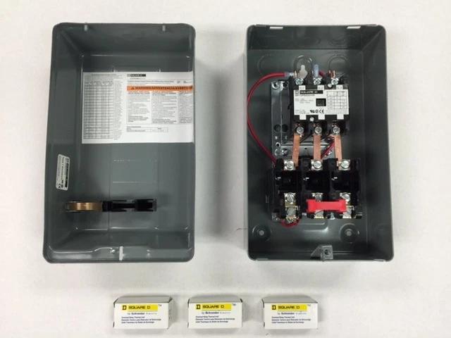 INGERSOLL RAND MAGNETIC STARTER 5HP SINGLE PHASE 208-240, 50% OFF