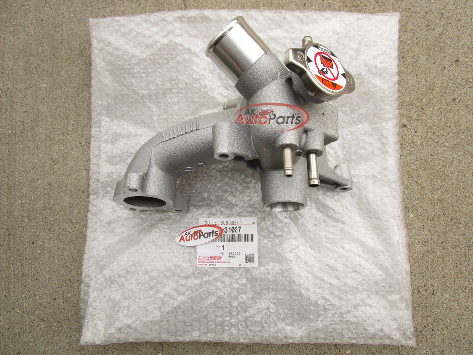 2006-2015 Lexus IS250 Engine Coolant Water Outlet Thermostat Housing ...