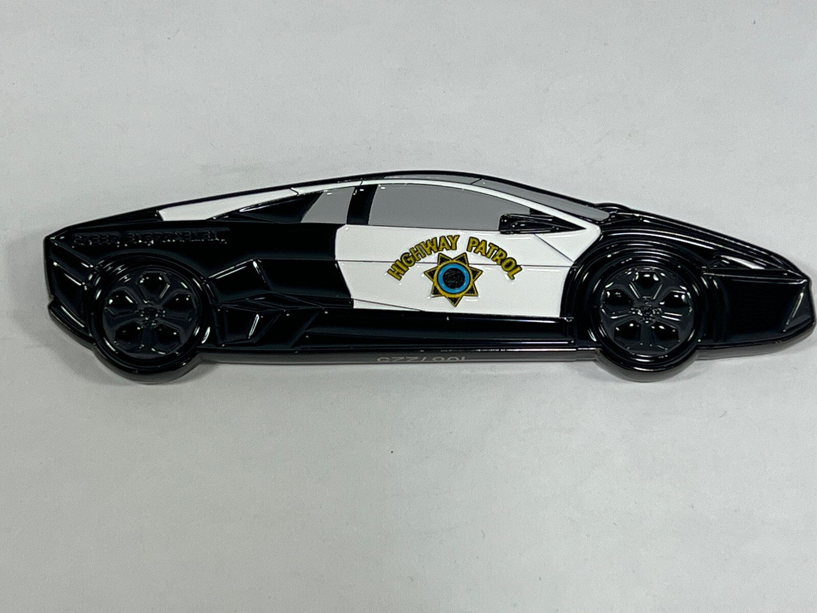 California Highway Patrol Lamborghini Patrol Car Challenge Coin 108 of ...