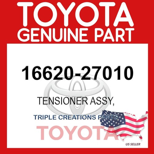 GENUINE Toyota 16620-27010 TENSIONER ASSY, V-RIBBED BELT 1662027010 OEM ...