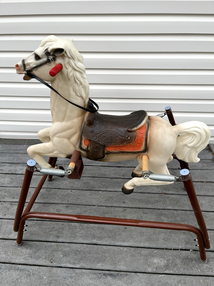 Vintage Wonder Horse Spring Rocking Horse 44" Tall, Local Pickup Only ...