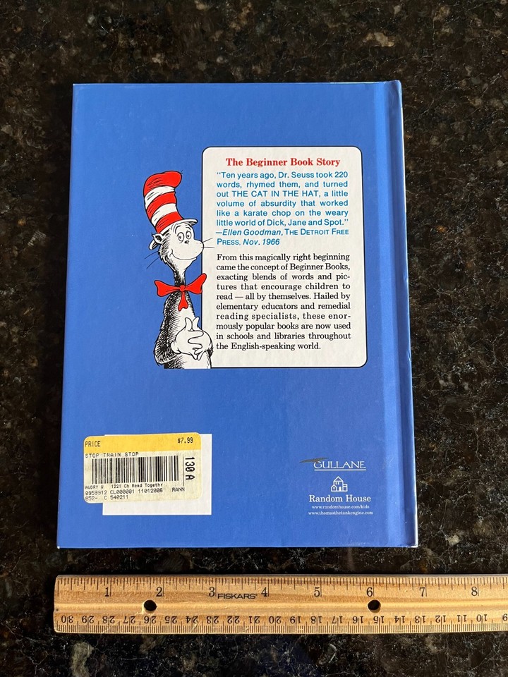 Thomas the Train Stop Train Stop beginner HC Book Dr Seuss 6.75"x9.25 ...