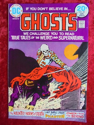GHOSTS #22 1974 DC COMICS BRONZE AGE HORROR COMIC | eBay