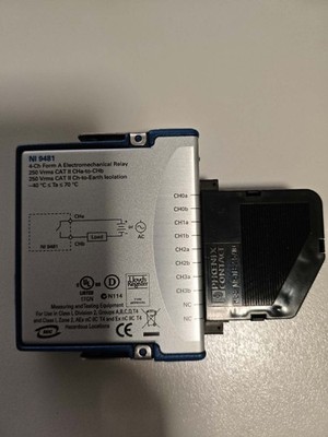 National Instruments NI 9481 4-Ch Form A Electromechanical Relay Module ...