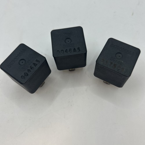 Lot set pack of 3 Chrysler Plymouth Dodge relay 04795068AA | eBay