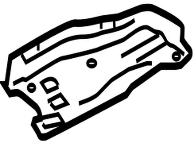 58723-60070 Toyota Protector, luggage compartment side cover, no.1 ...