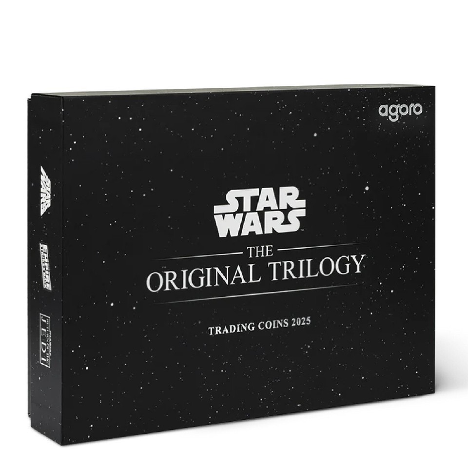 Star Wars The Original Trilogy 2025 Silver Trading Coins Niue Agoro SEALED | eBay