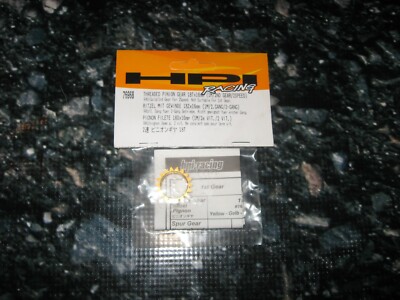 RC HPI R40 Nitro 2 Speed 18 Tooth Pinion Gear Aluminum Gold (1) 76968 ...