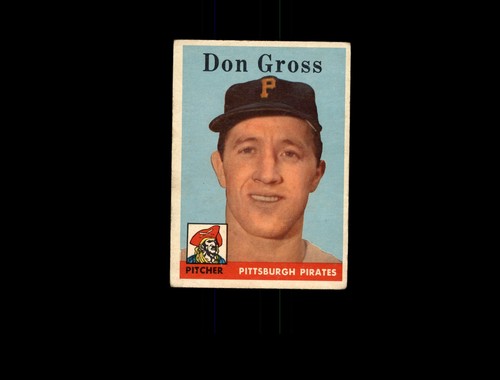1958 Topps 172 Don Gross POOR #D812695 | eBay