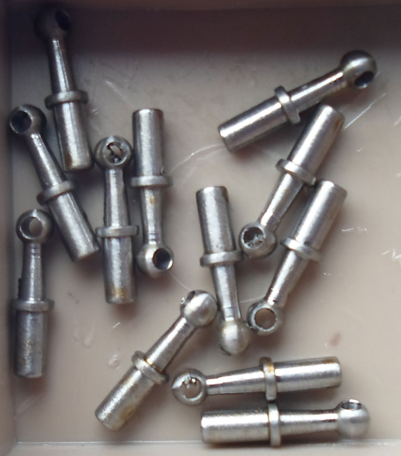 Slaters S7951L - 7mm Scale 0 - 12 x 3.2mm Steel Handrail Knobs | eBay