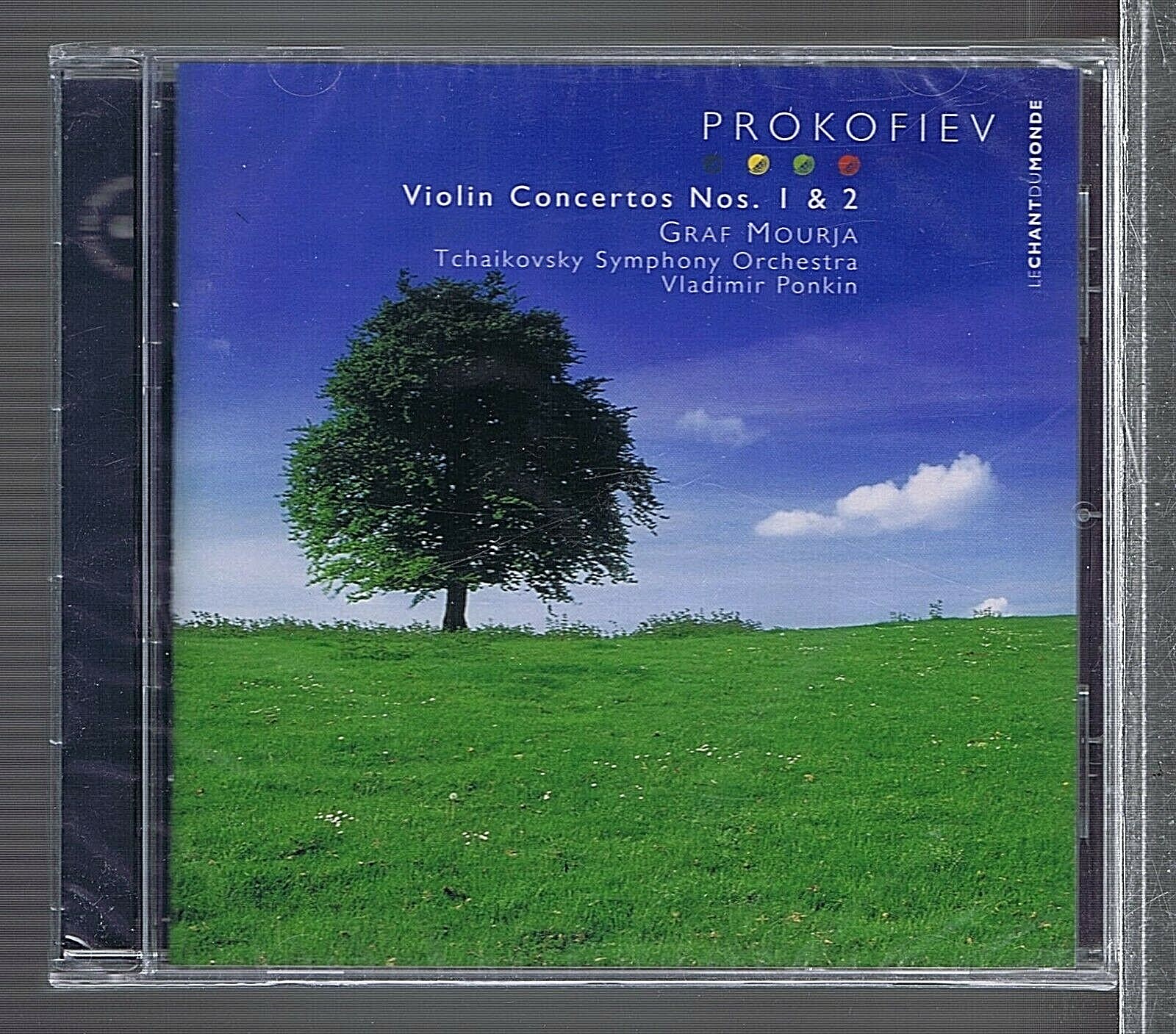 PROKOFIEV CD(SEALED)VIOLIN CONCERTO 1 & 2 GRAF MOURJA VLADIMIR PONKIN ...