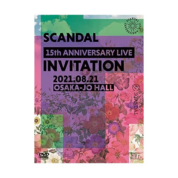 SCANDAL 15th ANNIVERSARY LIVE INVITATION Limited Edition DVD 2 CD ...