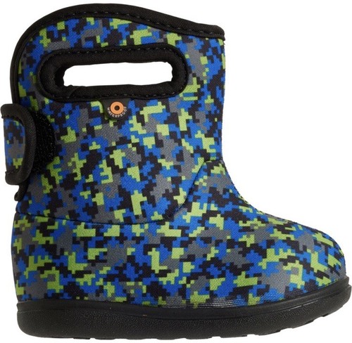 New Toddler Boys Bogs II Digital Maze Neoprene Winter Boots Size 8 T ...