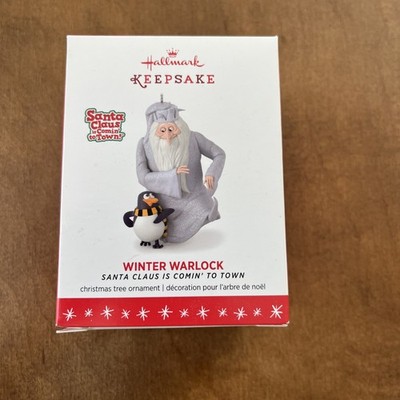2016 HALLMARK KEEPSAKE WINTER WARLOCK SANTA CLAUS IS COMIN TO TOWN ...