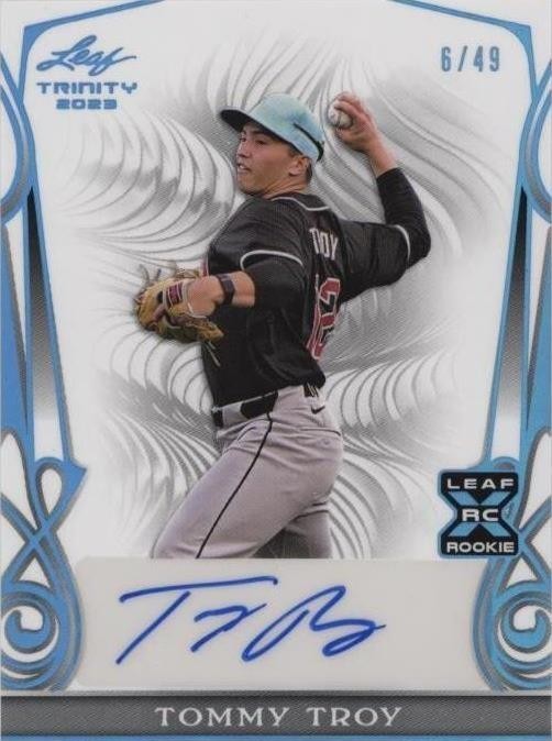 2023 Leaf Trinity - Tommy Troy #BA-TT1 Platinum /49 (AU, RC) for sale ...