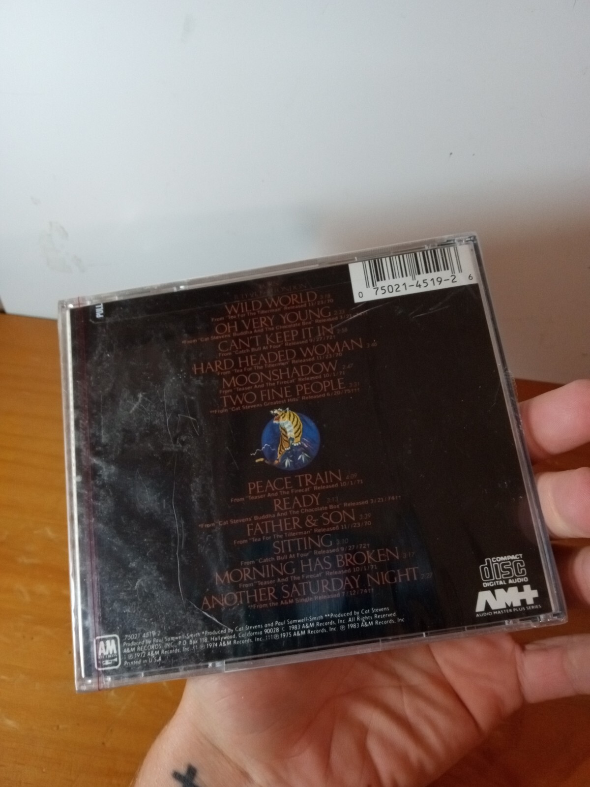 Greatest+Hits+by+Cat+Stevens+%28CD%2C+Oct-1983%2C+Pop-u.s.%29 for sale ...