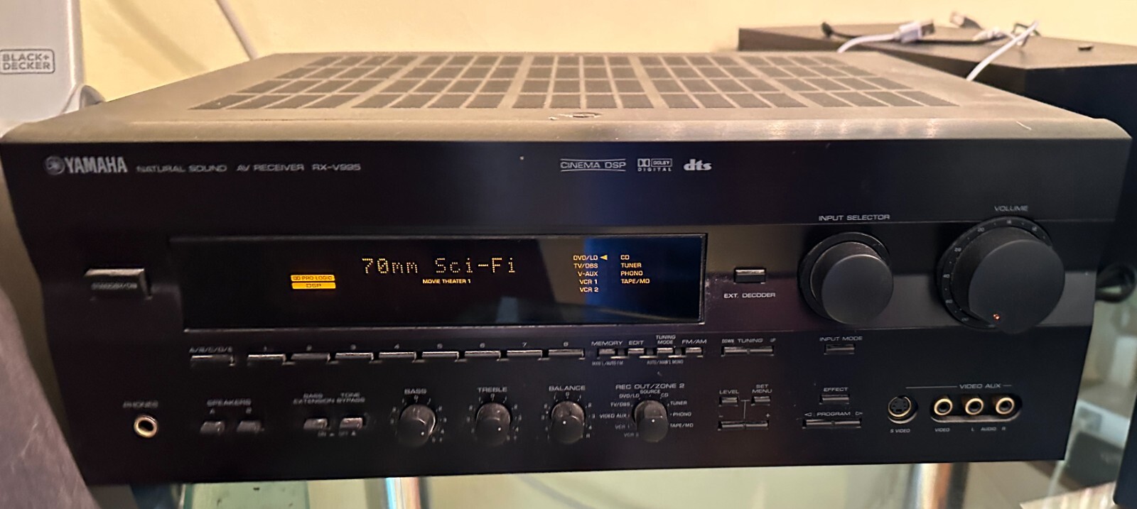 Yamaha RX-V995 AV Receiver, 100 Watts/Channel, Dolby Pro Logic, Dolby 5 ...