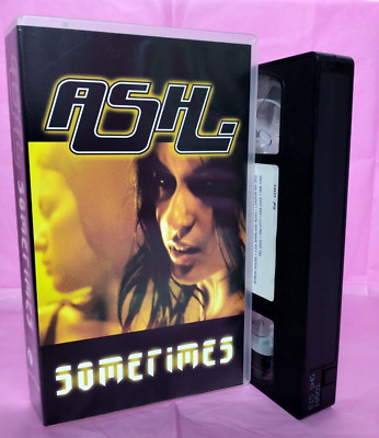 Promo VHS tape. ASH - SOMETIMES Tim Wheeler 2001 Extremely Rare Free ...