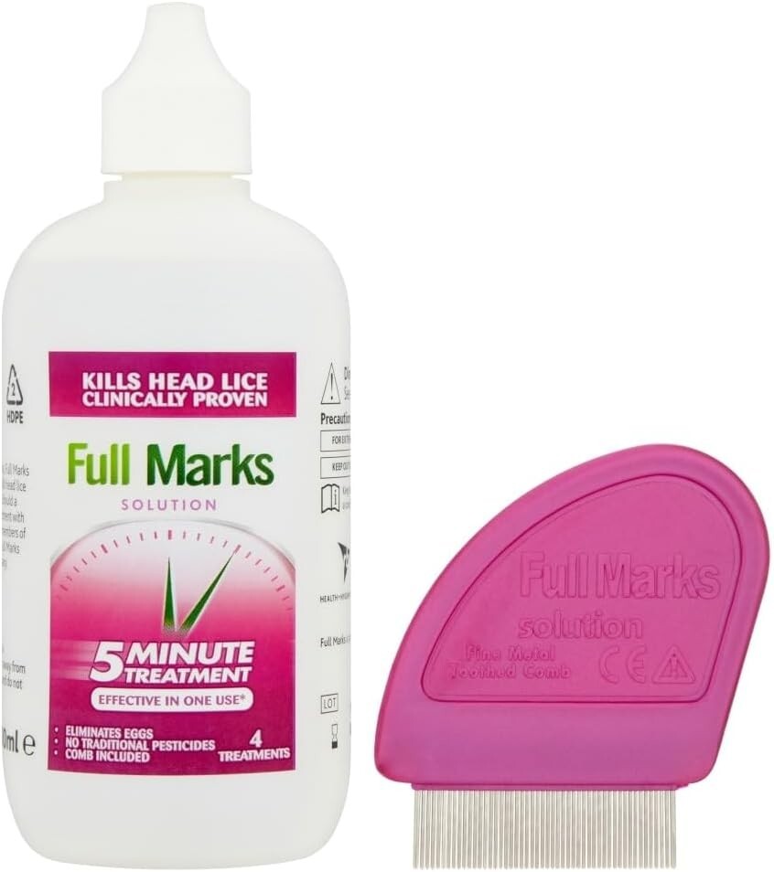 Full Marks Solution 4 Treatments, to Kill | Grelly UK
