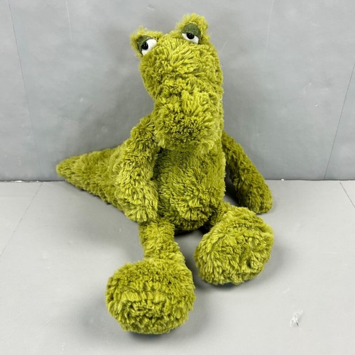 Jellycat Furryosity Croc Green Crocodile Plush Toy Stuffy Retired Rare ...