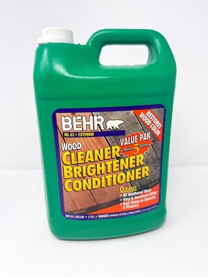 NOS Behr No. 63 Exterior Wood Cleaner Brightener Conditioner | eBay
