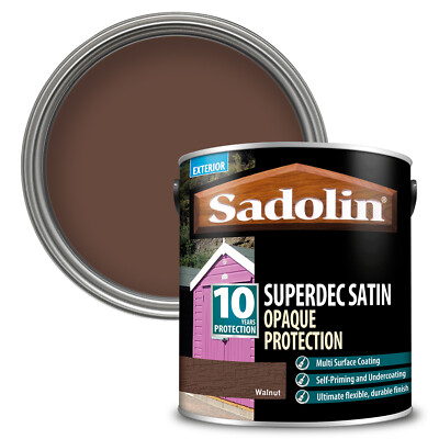Sadolin Superdec Satin / Gloss Opaque Wood Protection - All Colours ...