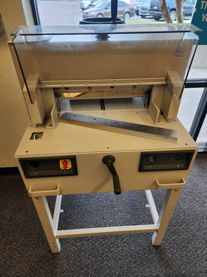 Triumph 4810-95 Ideal Paper Cutter Guillotine w/ New Blade | eBay