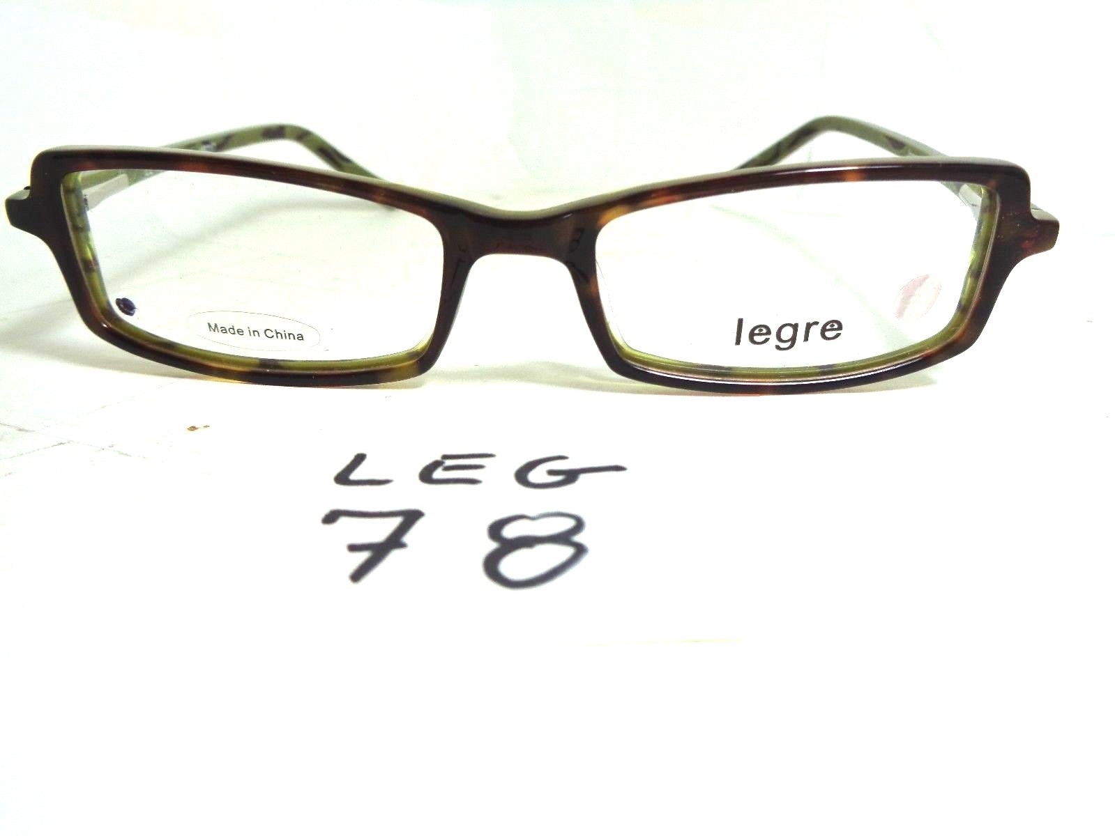 New LEGRE Eyeglasses Frame LE136 314 Tortoise Camouflage Inlay Japan ...