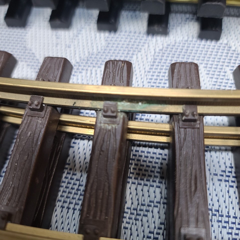 12 Count LGB G-Scale Curved Tracks; No. 1100; R 600mm; Made In West ...
