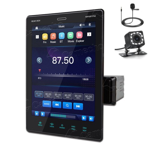 Built-in Carplay Single DIN 9.5inch Car Stereo Radio GPS Bluetooth MP5 ...