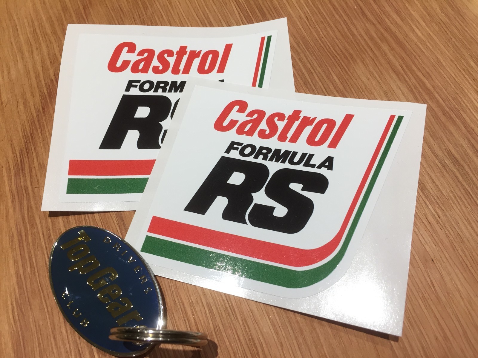 CASTROL FORMULA RS Classic Vintage Retro Car Motorcycle Stickers Decals ...