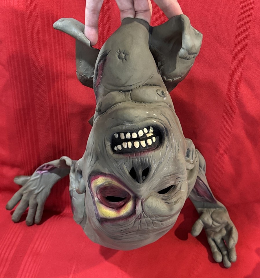 Vintage Halloween Mask 2009 Goblin Funny Scary Horror Haunted House ...