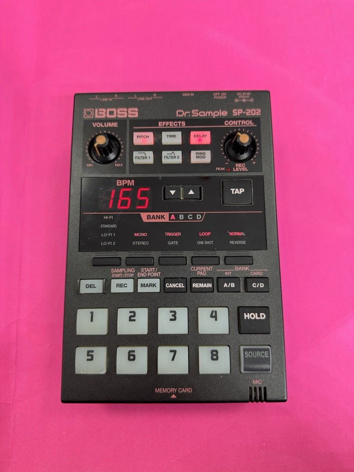 BOSS SP-202 Dr. Sample Sampler Vintage Beat Machine Roland Unit Only | eBay