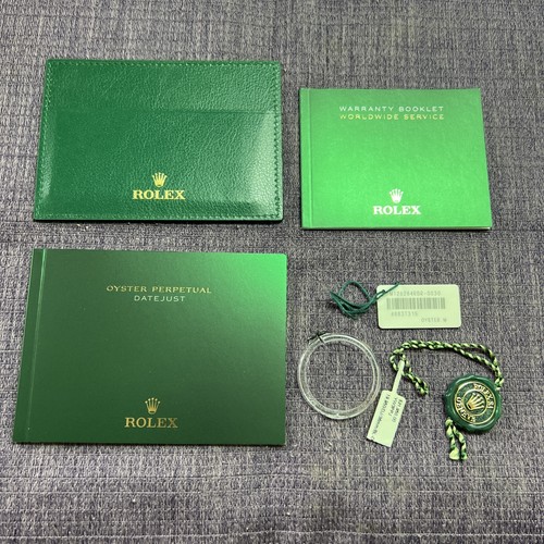 Rolex 2019 Date Just Booklets; Bezel Ring;tags;Cardholder Set.English ...