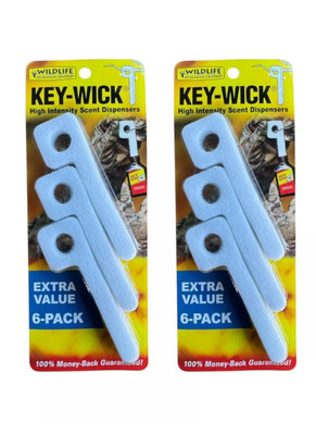 2 Wildlife Research Center Key Wicks, Scent Wicks 6 Pack | eBay
