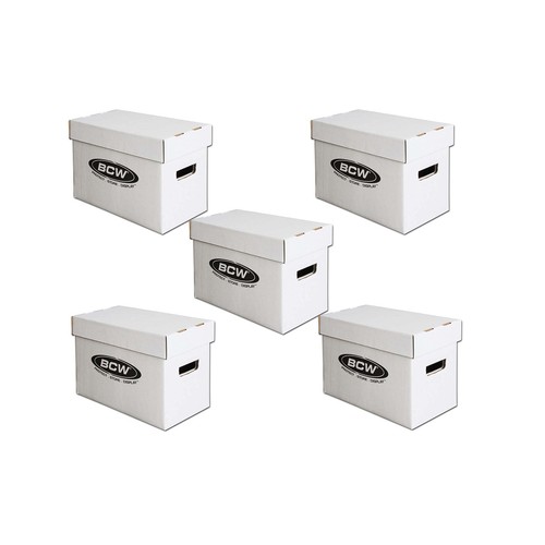 Short Comic Storage Box - 5 Pack | Holds 150-175 Current/Silver Age ...