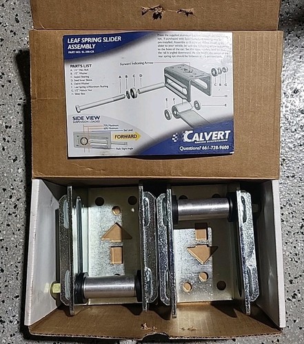 Calvert Racing Leaf Spring Sliders SL-300-CR | eBay