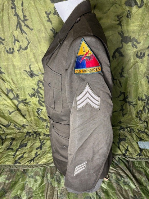 US Army AGSU Pinks and Greens Dress Jacket 2nd Armored Sergeant Size ...