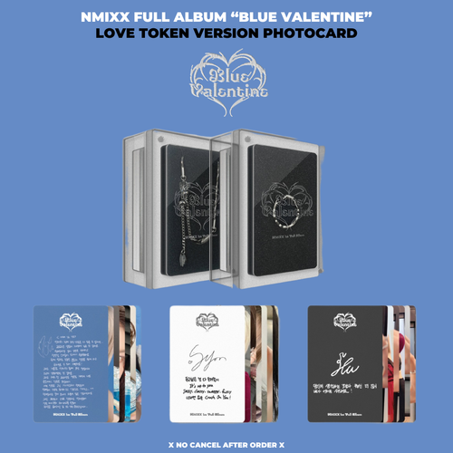 NMIXX PHOTOCARD FULL ALBUM BLUE VALENTINE LOVE TOKEN VERSION PHOTOCARD POB | eBay