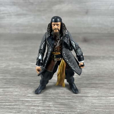 Captain Barbossa 4" Action Figure Pirates Of The Caribbean Loose | eBay
