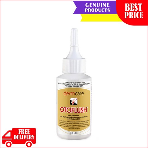 Dermcare Otoflush Ear Flush For Dogs 125 Ml Cleansing Pre-Treatment for ...