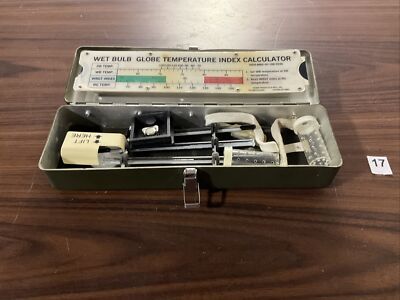Sigma Products Wet Bulb Globe Temperature Index Calculator Kit SP0200 ...