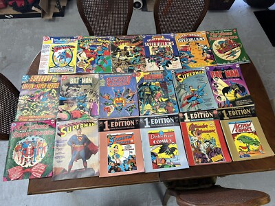 Famous First Edition & Limited Collectors Over Sized Comics Lot Of 32 ...