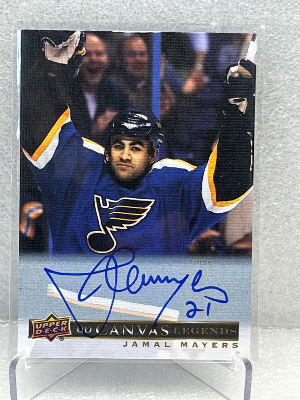 2020-21 SP Signature Legends UD Canvas Legends Autographs #C98 Jamal ...