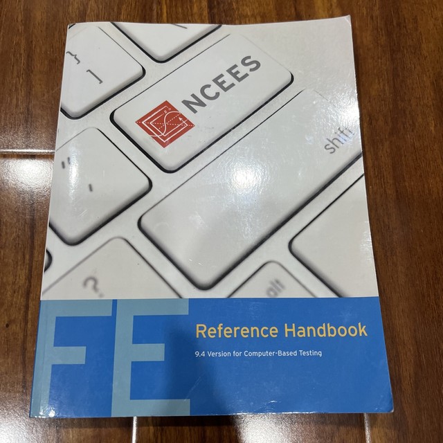FE Reference Handbook by National Council of Examiners for Engineering ...