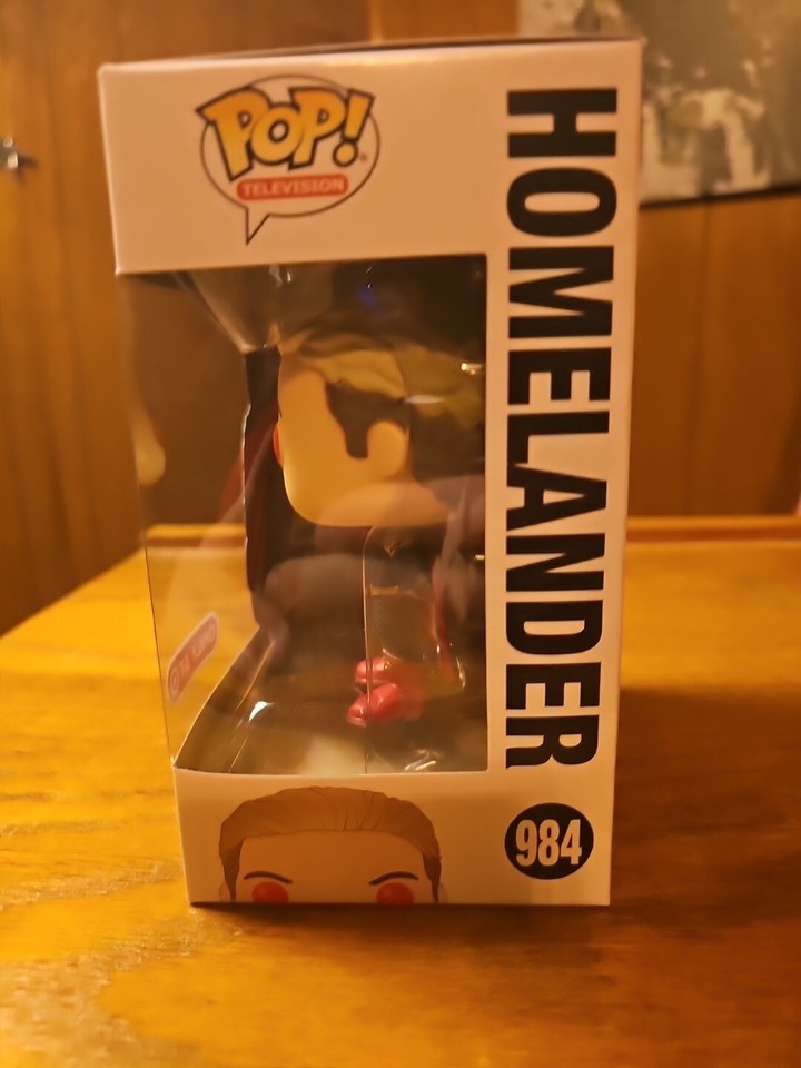 Funk Pop TV The Boys Homelander #984 Target Exclusive Lazer Eyes | eBay