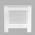 Radiator Cover White Modern Traditional Wood Grill Cabinet Furniture ...